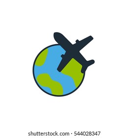 World Tour Logo Design Element Stock Vector (Royalty Free) 544028347 ...