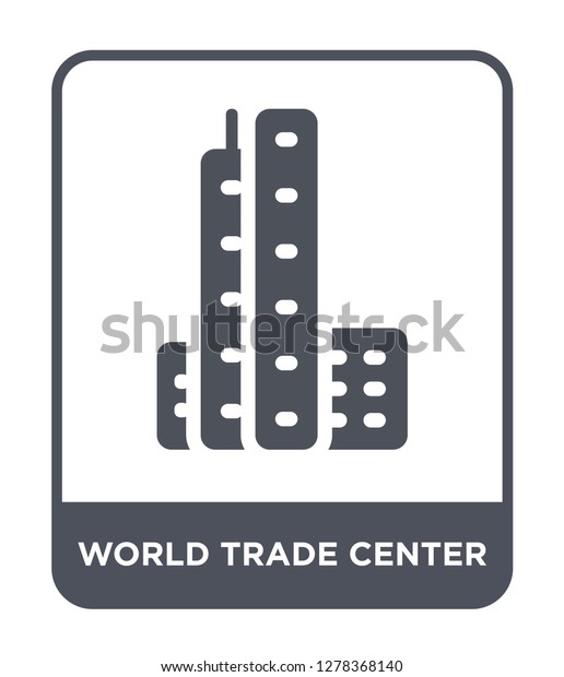 World Trade Center Icon Vector On Stock Vector (Royalty Free ...