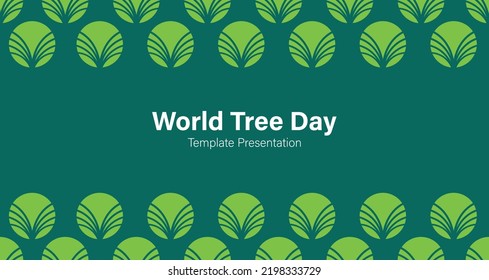 World Tree Day World Environment Day Stock Vector (Royalty Free ...