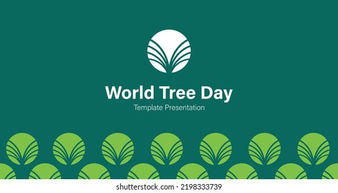 World Tree Day World Environment Day Stock Vector (Royalty Free ...