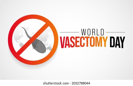 World Vasectomy Day Observed Every Year Stock Vector (Royalty Free ...