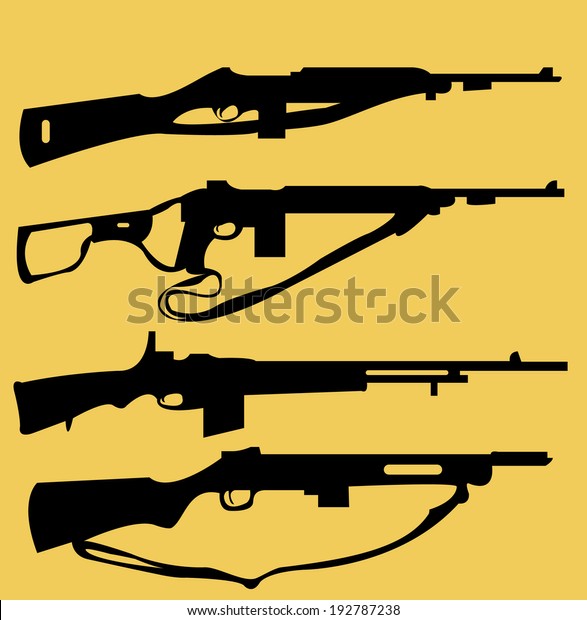 World War Ii Weapons Icon Set Stock Vector (Royalty Free) 192787238 ...