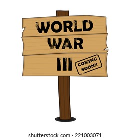 World War Iii Sign Stock Vector (Royalty Free) 221003071 | Shutterstock