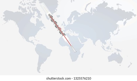 Early Human Migrations Map Spread Humans Stock Vector (Royalty Free ...