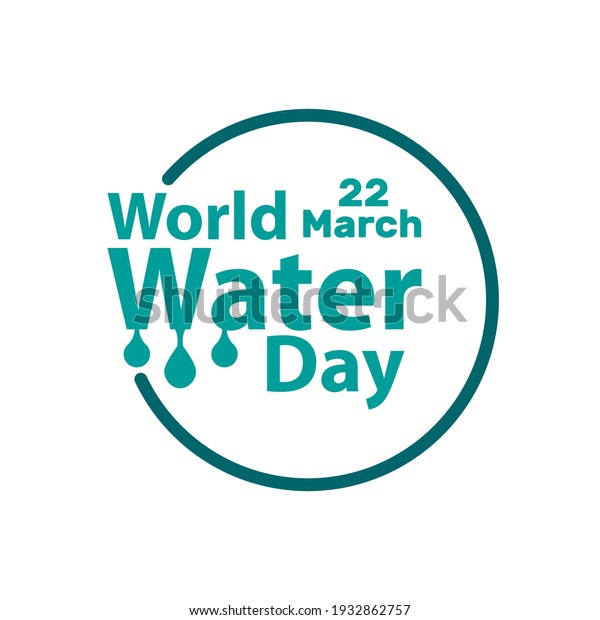 World Water Day Logo Vector Template Stock Vector (Royalty Free ...