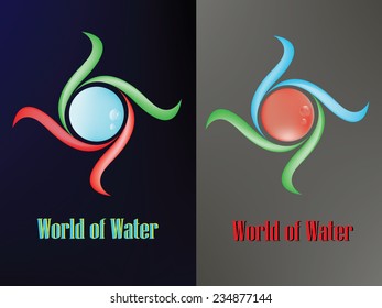 World Water Logo Stock Vector (Royalty Free) 234877144 | Shutterstock