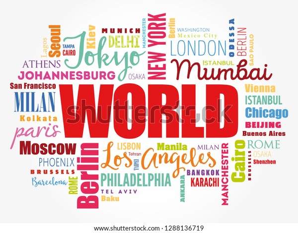 World Word Cloud Concept Made Words Stock Vector (Royalty Free ...