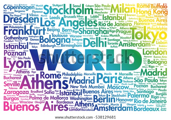 World Word Cloud Concept Made Words 库存矢量图（免版税）538129681 | Shutterstock