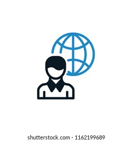 Worldwide Symbol Icon Stock Vector (Royalty Free) 1162199689 | Shutterstock