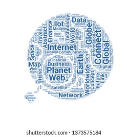 Worldwide Word Cloud Tag Cloud About Stock Vector (Royalty Free ...