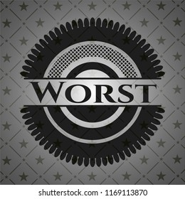 Worst Dark Emblem Stock Vector (Royalty Free) 1169113870 | Shutterstock