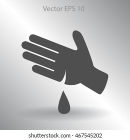 Wound On Hand Vector Illustration Stock Vector (Royalty Free) 337960241
