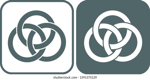 Woven Effect Symbol Vector Illustration Stock Vector (Royalty Free ...
