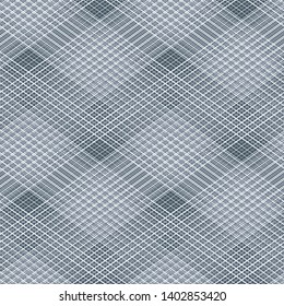 Woven Interlaced Moire Grid Lines Seamless Stock Vector (Royalty Free ...