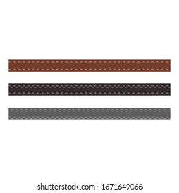 Woven Tape Webbing Design Vector Illustration Stock Vector (Royalty ...