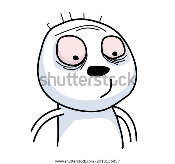 Wow Face Emotion Your Messengers Vector Stock Vector (Royalty Free ...