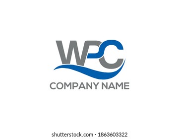 Wpc Letter Logo Design Creative Modern Stock Vector (Royalty Free) 1863603322 | Shutterstock