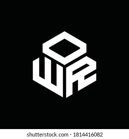 Ur Monogram Logo 3 Cube Style: เวกเตอร์สต็อก (ปลอดค่าลิขสิทธิ์) 1814416157