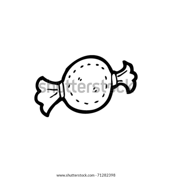 Wrapped Toffee Cartoon Stock Vector (Royalty Free) 71282398 | Shutterstock