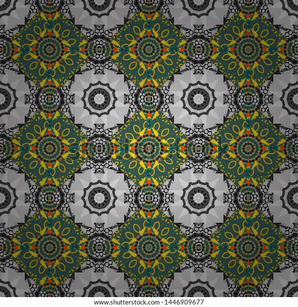 Wrapping Scrapbook Paper Indian Arabic Islamic Stock Vector (Royalty ...