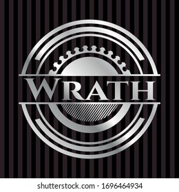 Wrath Silver Emblem Vector Illustration Mosaic Stock Vector (Royalty ...