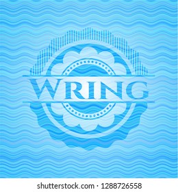 Wring Water Concept Emblem Stock Vector (Royalty Free) 1288726558 ...