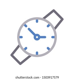 Daily Routine Clock Characters Concept Royalty Free Vector