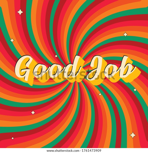 Writing Good Jobs Rainbow Background Light: เวกเตอร์สต็อก (ปลอดค่า ...