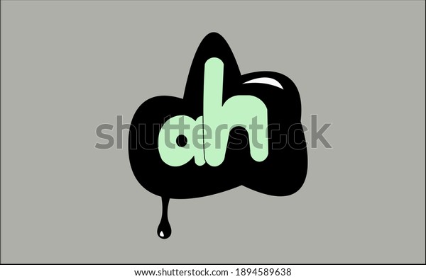 Written Word Interjections Ah Can Be Stock Vector (Royalty Free ...