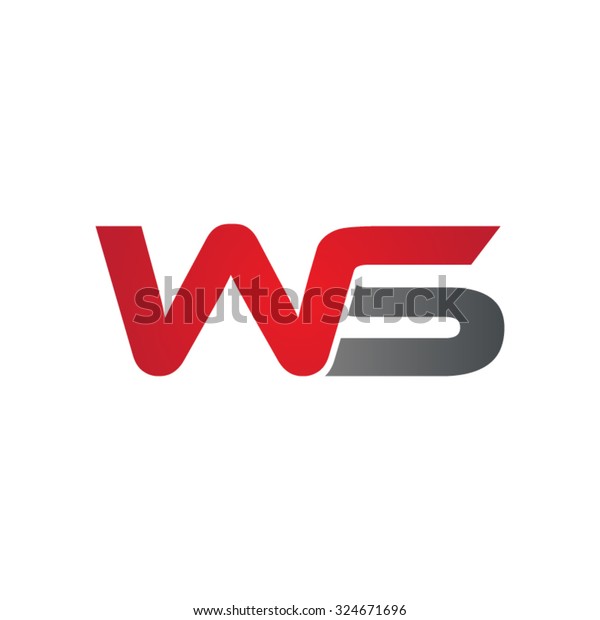 Ws Company Linked Letter Logo Stock Vector (Royalty Free) 324671696 ...