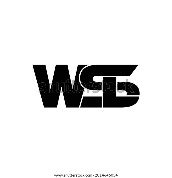 Wsl Letter Monogram Logo Design Vector Stock Vector (Royalty Free ...