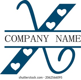 1,837 X heart logos Images, Stock Photos & Vectors | Shutterstock