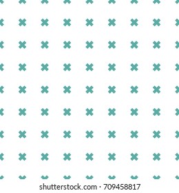 X Cross Sign Seamless Pattern On Stock Vector (Royalty Free) 709458817