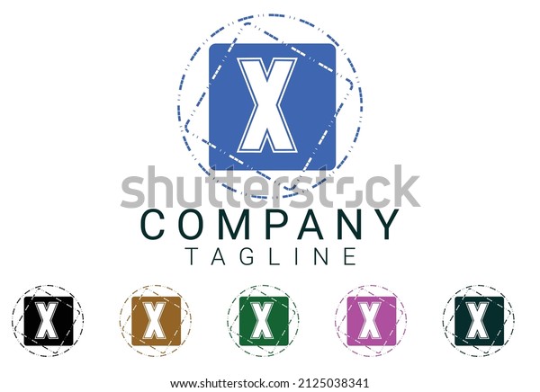 X Letter New Logo Icon Design Stock Vector (Royalty Free) 2125038341 ...