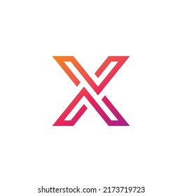 X Logo Design Template Creative X Stock Vector (Royalty Free ...