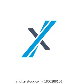 X Logo Design Vector Sign Template: เวกเตอร์สต็อก (ปลอดค่าลิขสิทธิ์ ...