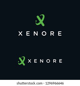 X Logo Logos Unique Concept Stock Vector (Royalty Free) 1296966646 ...