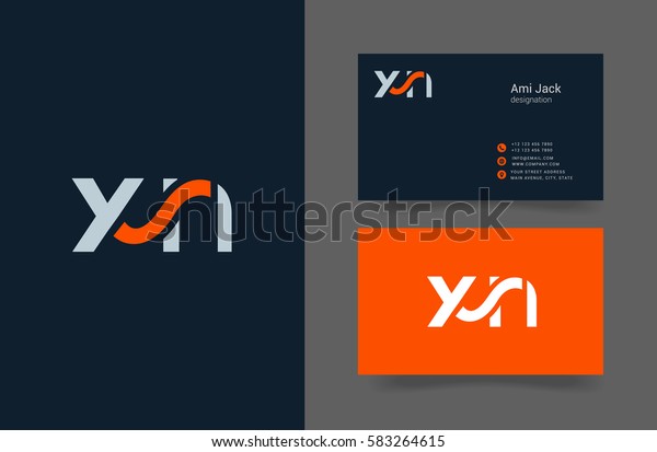 X N Letter Logo Design Vector Stock Vector (Royalty Free) 583264615 ...