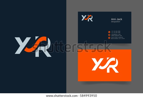 X R Letter Logo Design Vector Stock Vector (Royalty Free) 584993950 ...