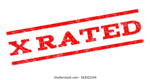 X Rated Watermark Stamp Text Caption Stock Vector (Royalty Free ...