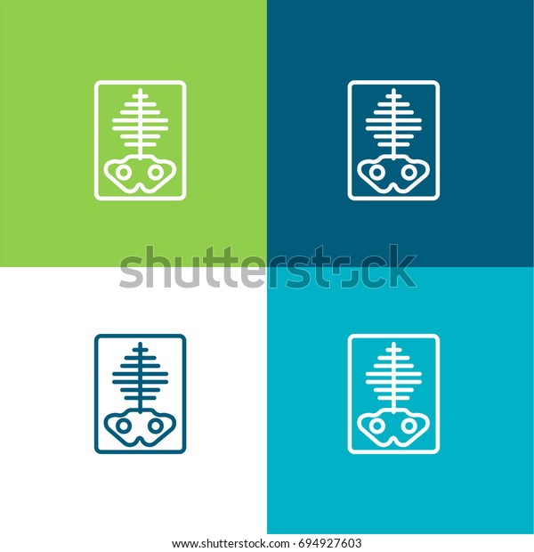 X Ray Green Blue Material Color Stock Vector (Royalty Free) 694927603 ...