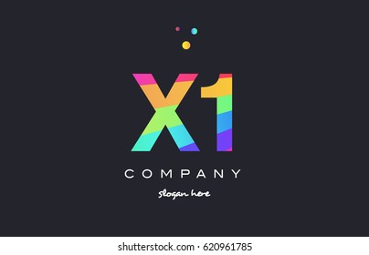 X1 X 1 One Letter Number: vector de stock (libre de regalías) 620961785 ...