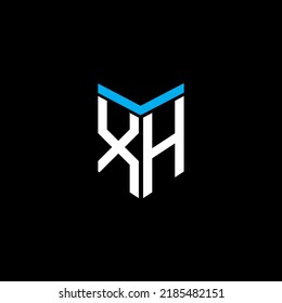 Xh Letter Logo Creative Design Vector Stock Vector (Royalty Free ...
