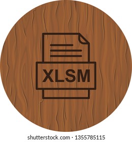 Xlsm File Document Icon Stock Vector (Royalty Free) 1355785115 ...