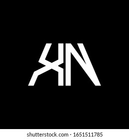 Xn Logo Abstract Monogram Isolated On Stock Vector (Royalty Free ...