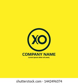 Xo Logo Template Xo Company Linked Stock Vector (Royalty Free ...