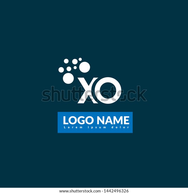 Xo Logo Template Xo Company Linked Stock Vector (Royalty Free ...
