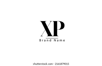 Xp Px X P Abstract Vector Stock Vector (Royalty Free) 2161879015 ...