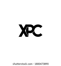 Xpc Letter Original Monogram Logo Design Stock Vector (Royalty Free ...