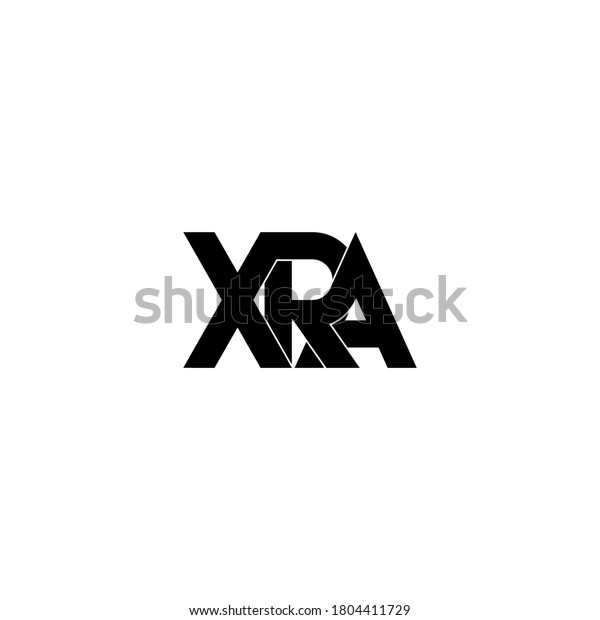 Xra Letter Original Monogram Logo Design Stock Vector (Royalty Free ...